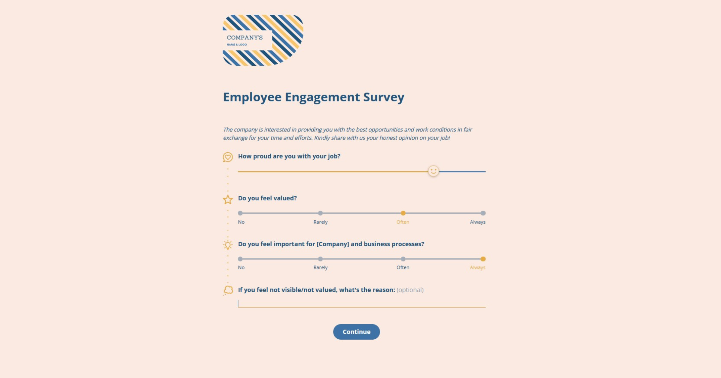 Online Survey Templates | Free & Customizable | AidaForm